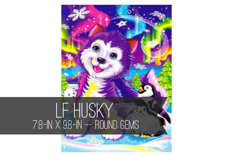 LF Husky Diamond Art Kit | Shine Daily Vinyl Market