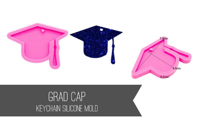 Graduation Cap Silicone Mold | Shine Daily Vinyl Market
