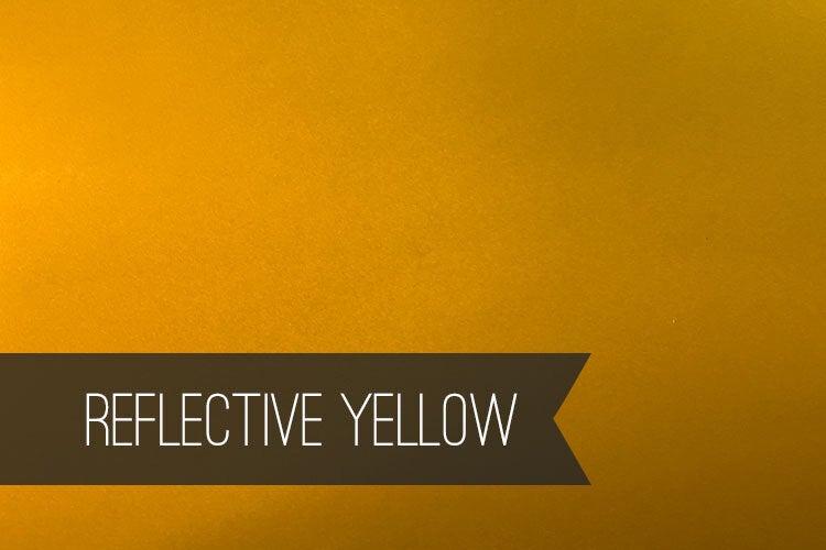 Yellow Reflective Adhesive Vinyl | Shine Daily Vinyl Market