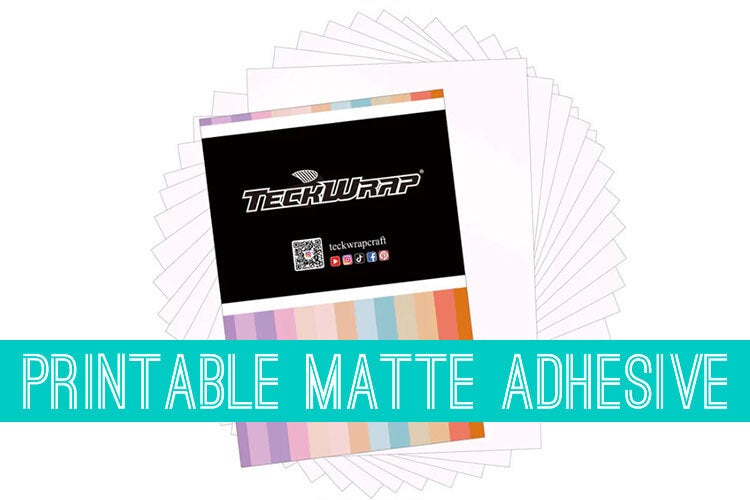 Printable Matte White Sticker Vinyl | Shine Daily Vinyl Market