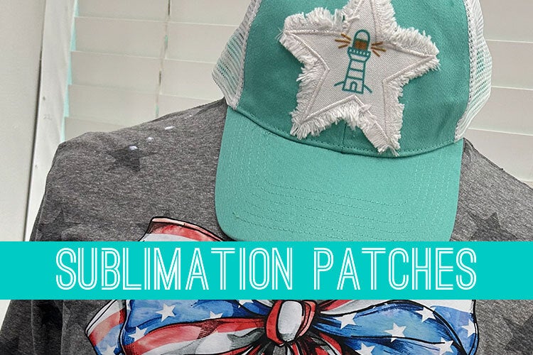 Sublimation Hat Patches | Shine Daily Vinyl Market