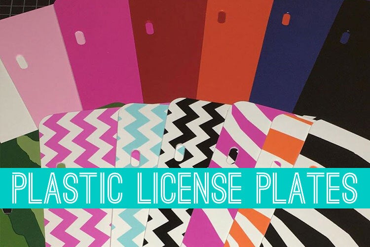 Plastic License Plates | Shine Daily Vinyl Market